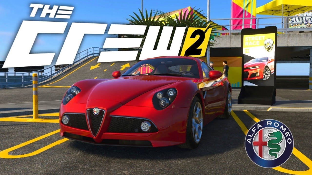 THE CREW 2 - Alfa Romeo 8c competizione Custom & Test : ELLE EST OUF ...
