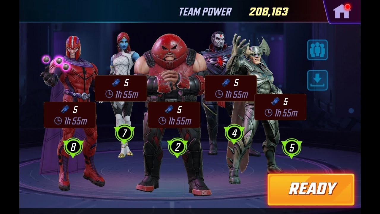 Marauders/Brotherhood Hybrid Team -- Marvel Strike Force (MSF) - YouTube