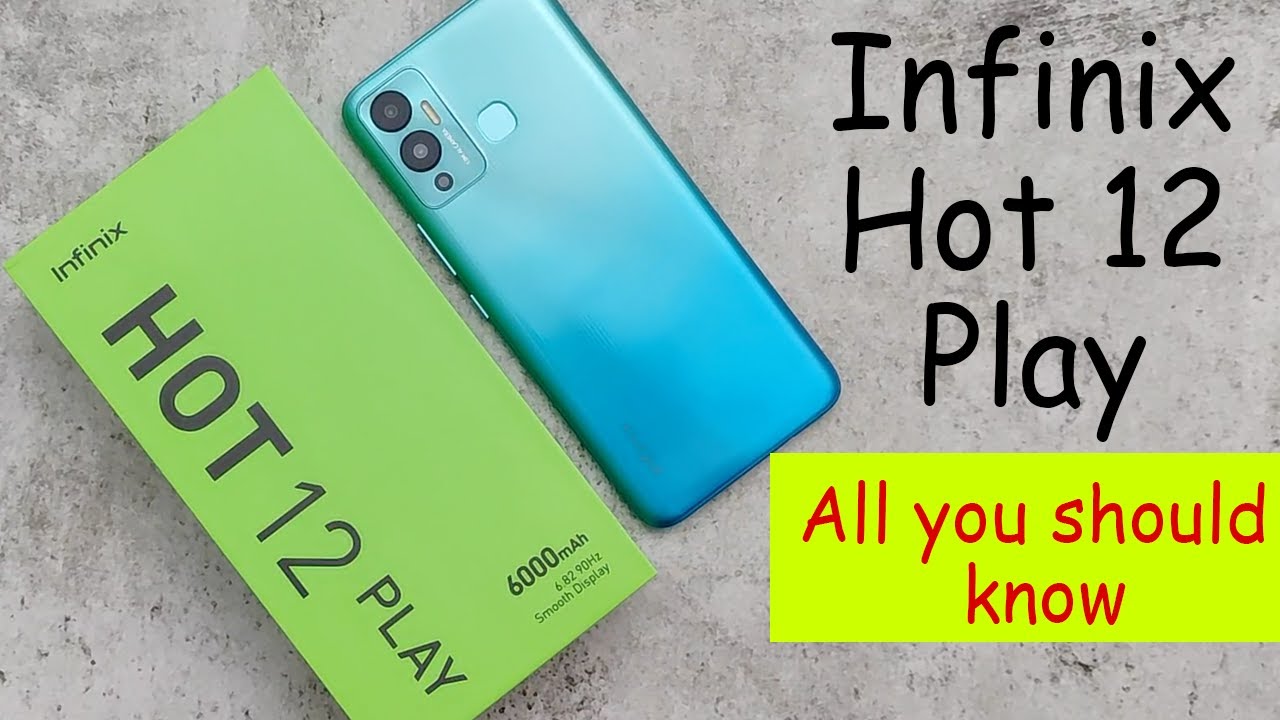 Infinix Hot 12 Play Unboxing | PUBG TEST | Gaming | Camera Quick Review ...
