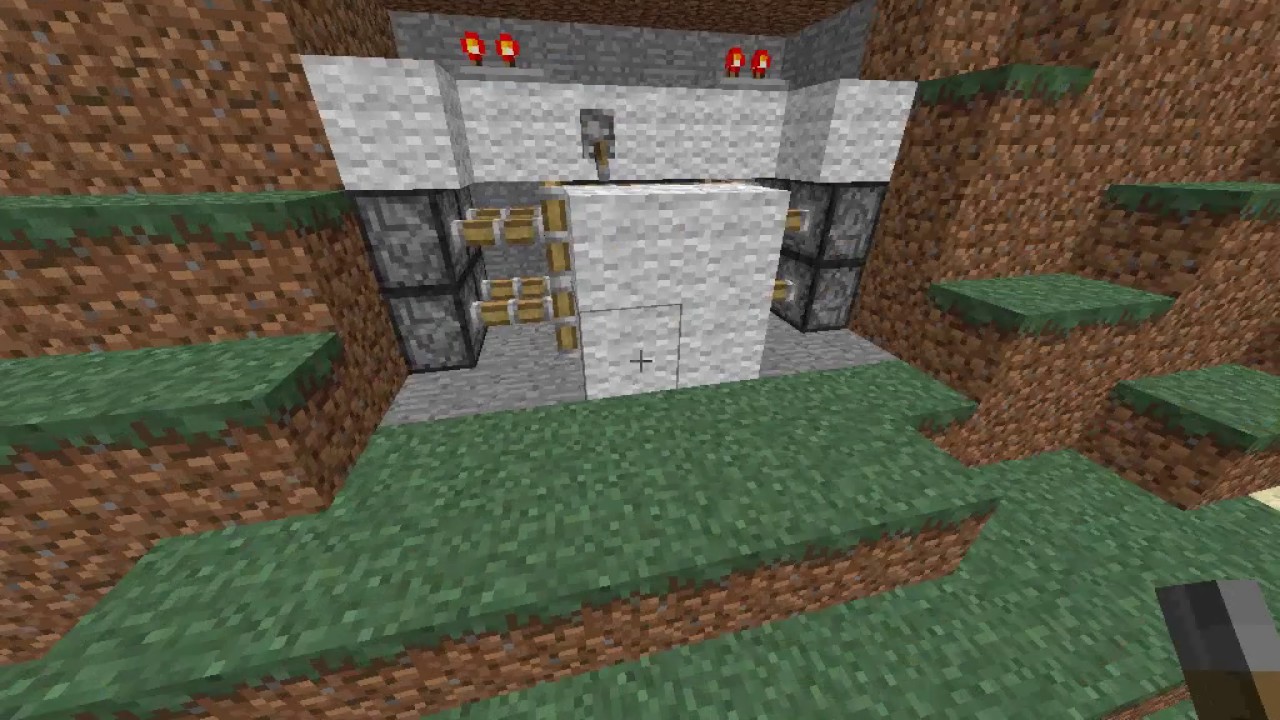 MINECRAFT l HOW TO CREATE A CLASSIC JEB DOOR - YouTube