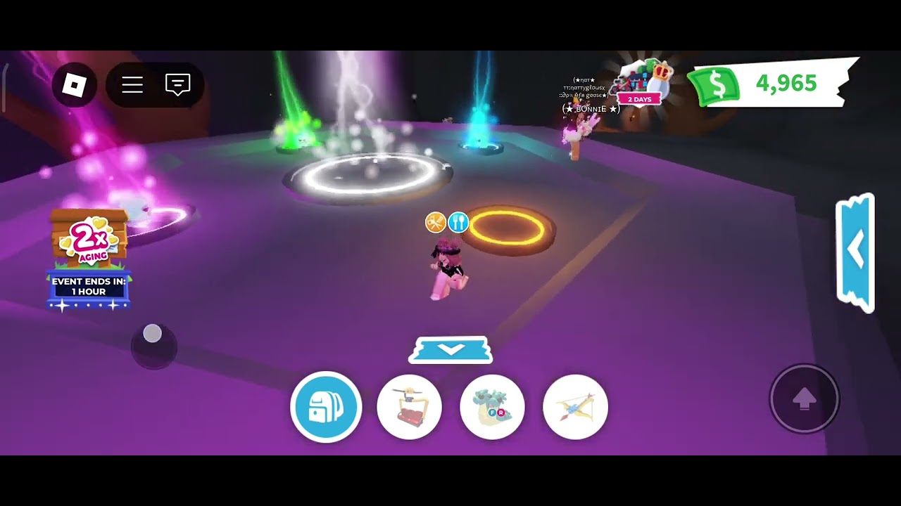 Making a neon gold cube in adopt me - YouTube