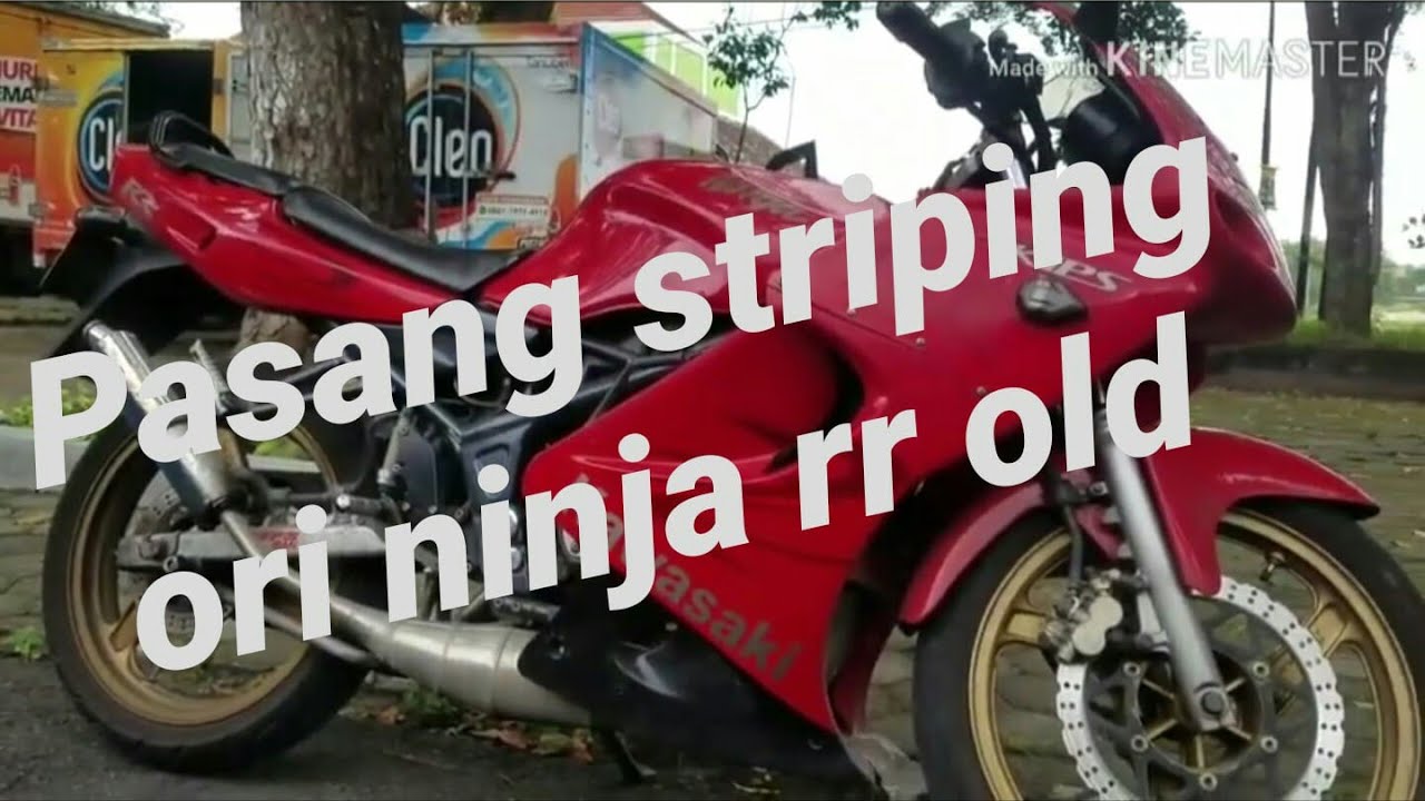Pemasangan Striping Ninja RR Old - YouTube