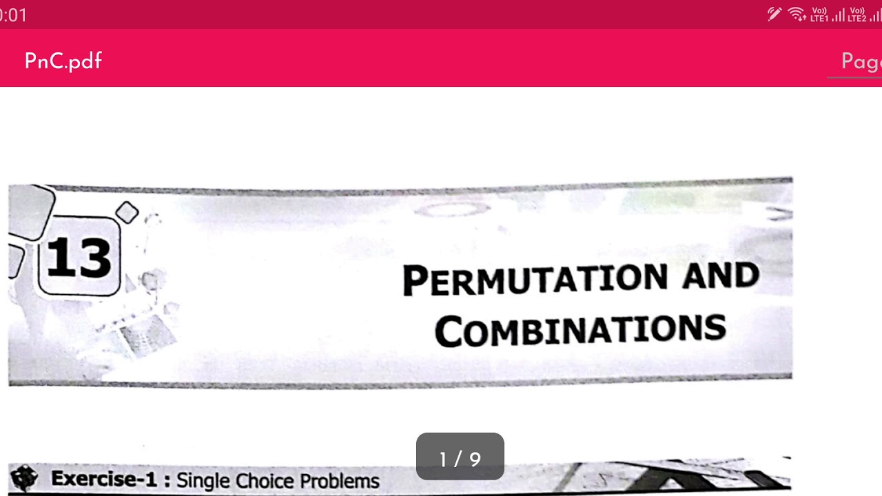 Black Book Book | Permutation and Combination | Page no.225 | Q.5 | JEE ...