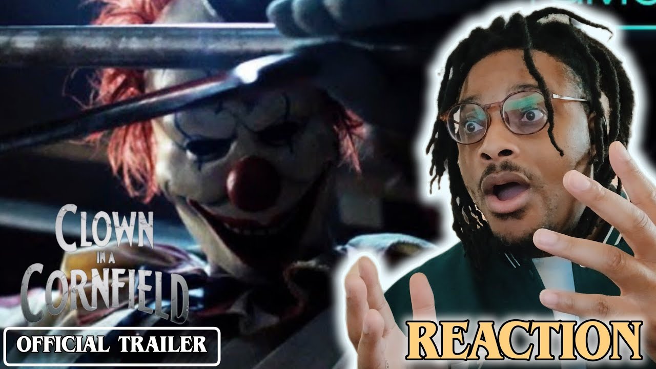 Clown in a Cornfield Official Trailer Reaction | KILLER CLOWN CHAOS - YouTube