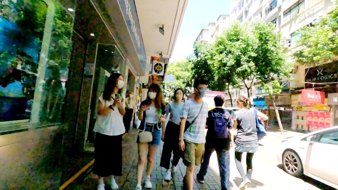 Hankow Road Tsim Sha Tsui Hong Kong 4K Walking Tour🇭🇰 - YouTube