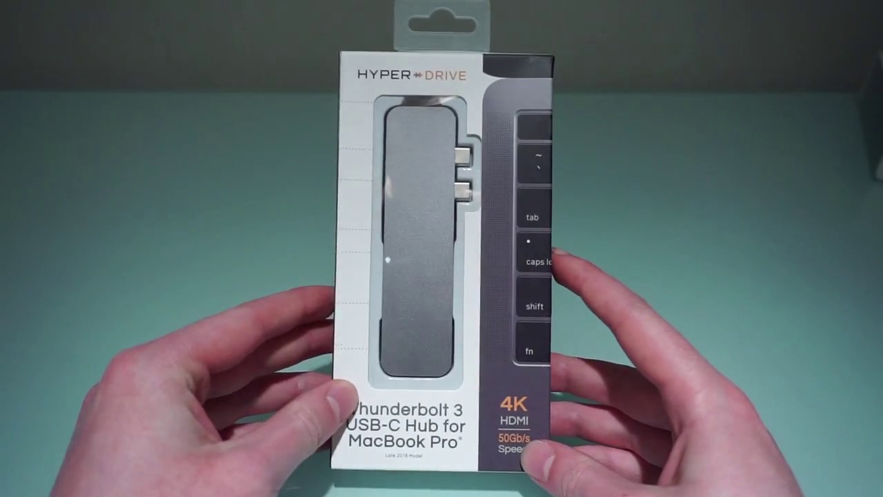 Sanho Hyperdrive USB-C Hub Unboxing for Macbook Pro - YouTube