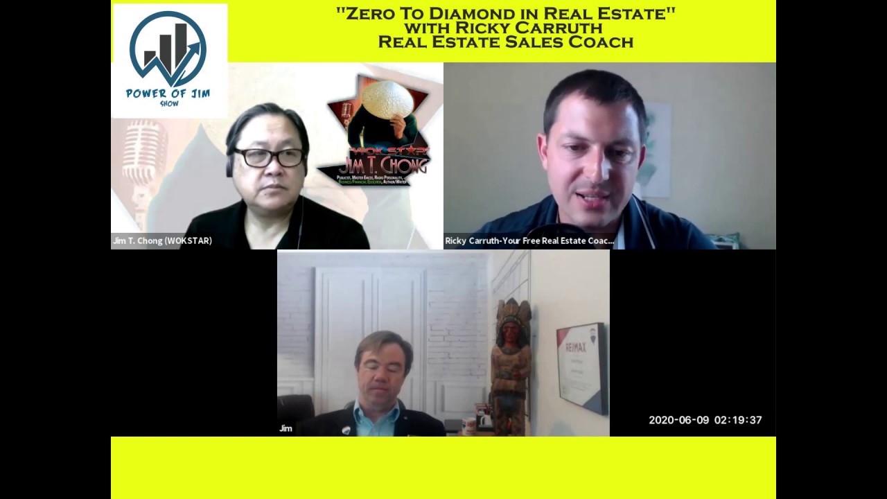 Zero To Diamond Real Estate with Ricky Carruth | Power Of Jim Show E10 ...