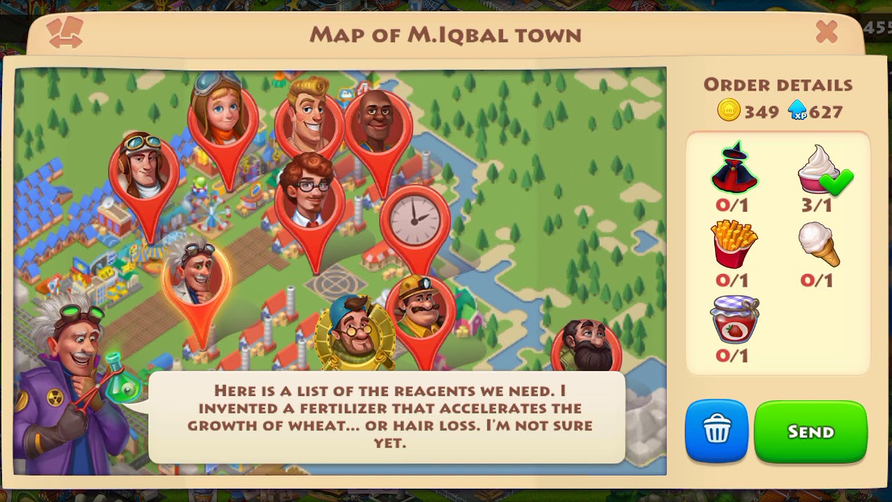 township gameplay level 34 - YouTube