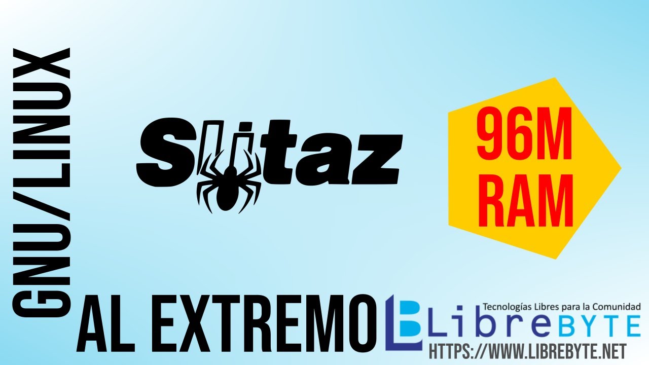 GNU+Linux al extremo con Slitaz 96M de RAM - YouTube