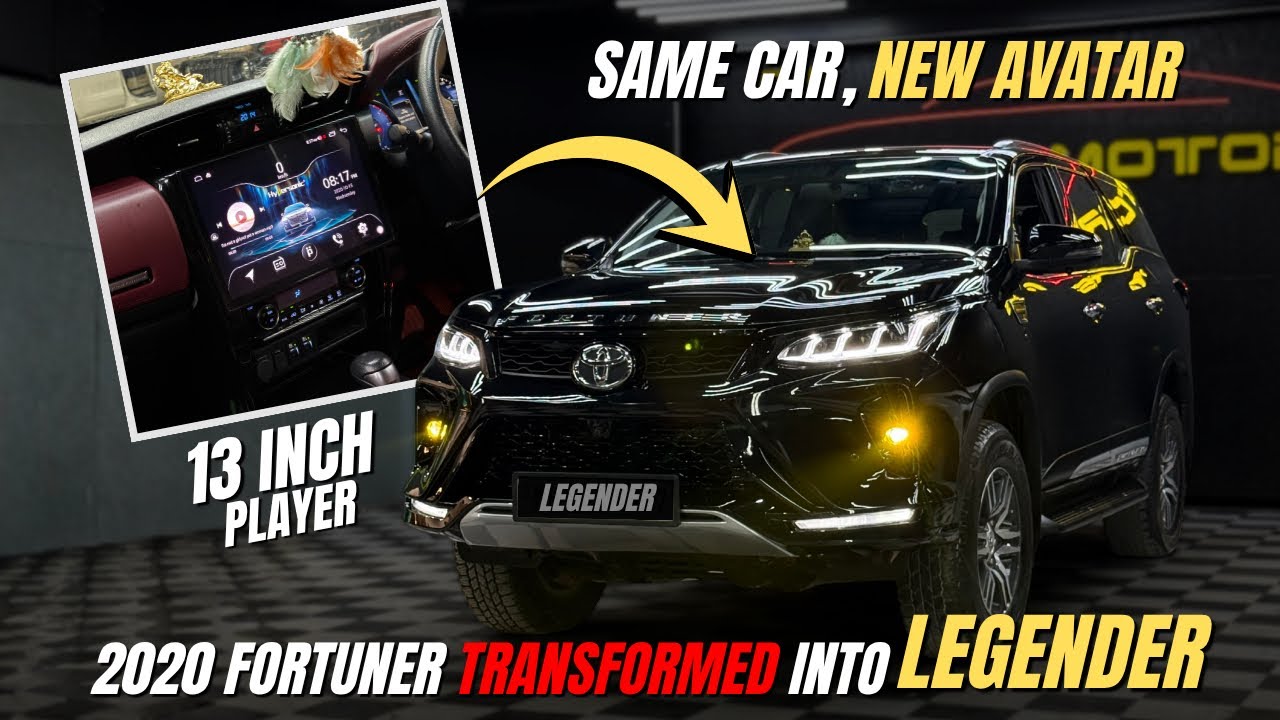 Toyota Fortuner 2020 Converted to LEGENDER | Full Transformation at ...