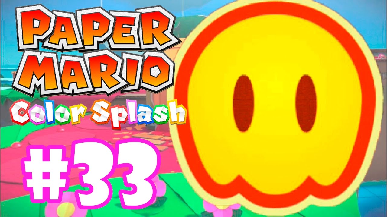 PAPER MARIO COLOR SPLASH #33 - FONTES TERMAIS - YouTube