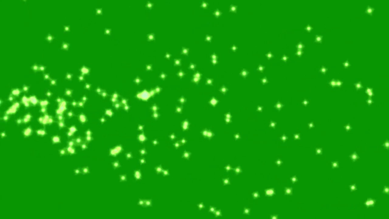 Green Screen Flow Particals Effects Free - YouTube