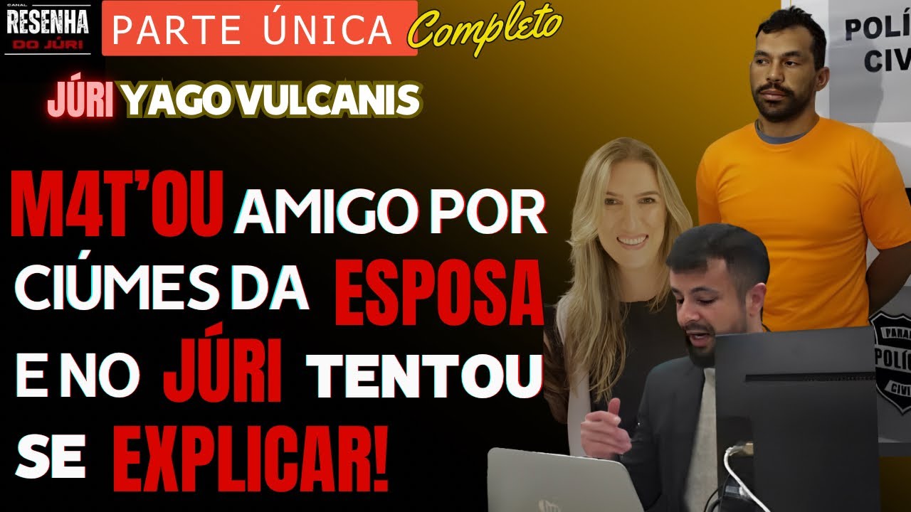 JÚRI Parte única Dr. Thiago Flores presidiu júri do RÉU que M4T0'U ...