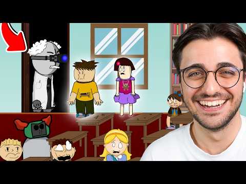 SINIFA ZENGİN ÖĞRENCİLER GELDİ (DS Enimasyon Tepki)