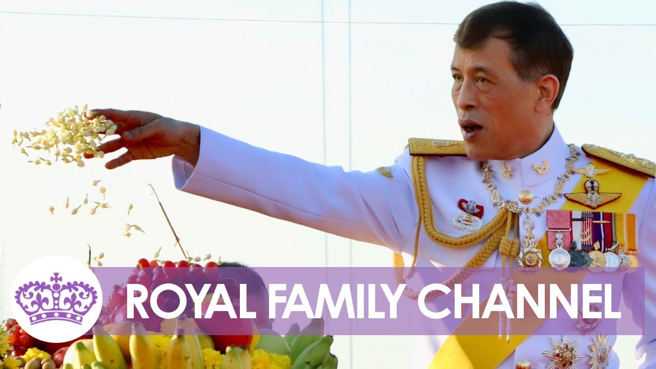 Thai King's ANCIENT Rice Planting Ceremony - YouTube