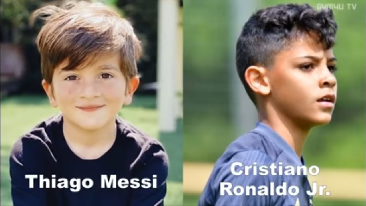 "Next Generation Rivalry: Ronaldo Jr. vs Messi Jr. in Captivating ...