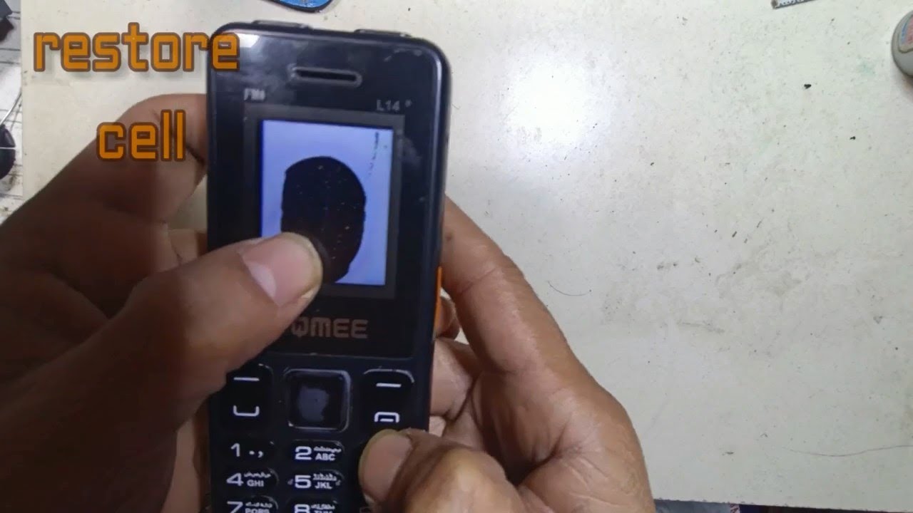 how to damage mobile lcd replacement qqmee phone - YouTube