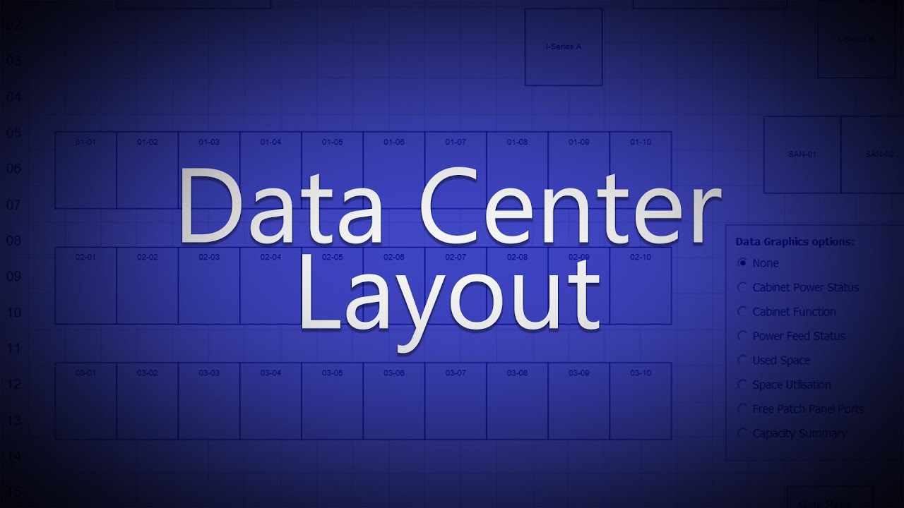 AssetGen Visio Utilities - Data Center Layout - YouTube