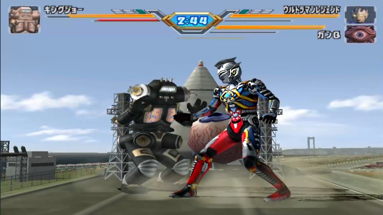 Ultroid Zero Mod Texture ウルトラマン FE3 Story Mode Gameplay PS2 - YouTube