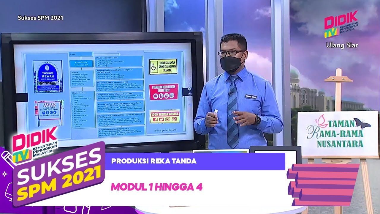 Sukses SPM (2021) | Produksi Reka Tanda - Modul 1 Hingga 4 [R] - YouTube