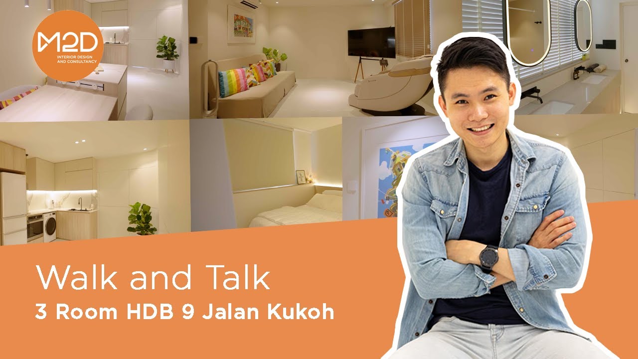 [Walk and Talk] 780 SQFT 3ROOM HDB RESALE HOME TOUR | M2D Interior ...