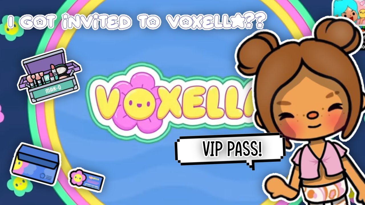 Voxella vlog part 1🎉😱| I GOT A VIP PASS🎟🎤| new toca boca update!!💗 ...