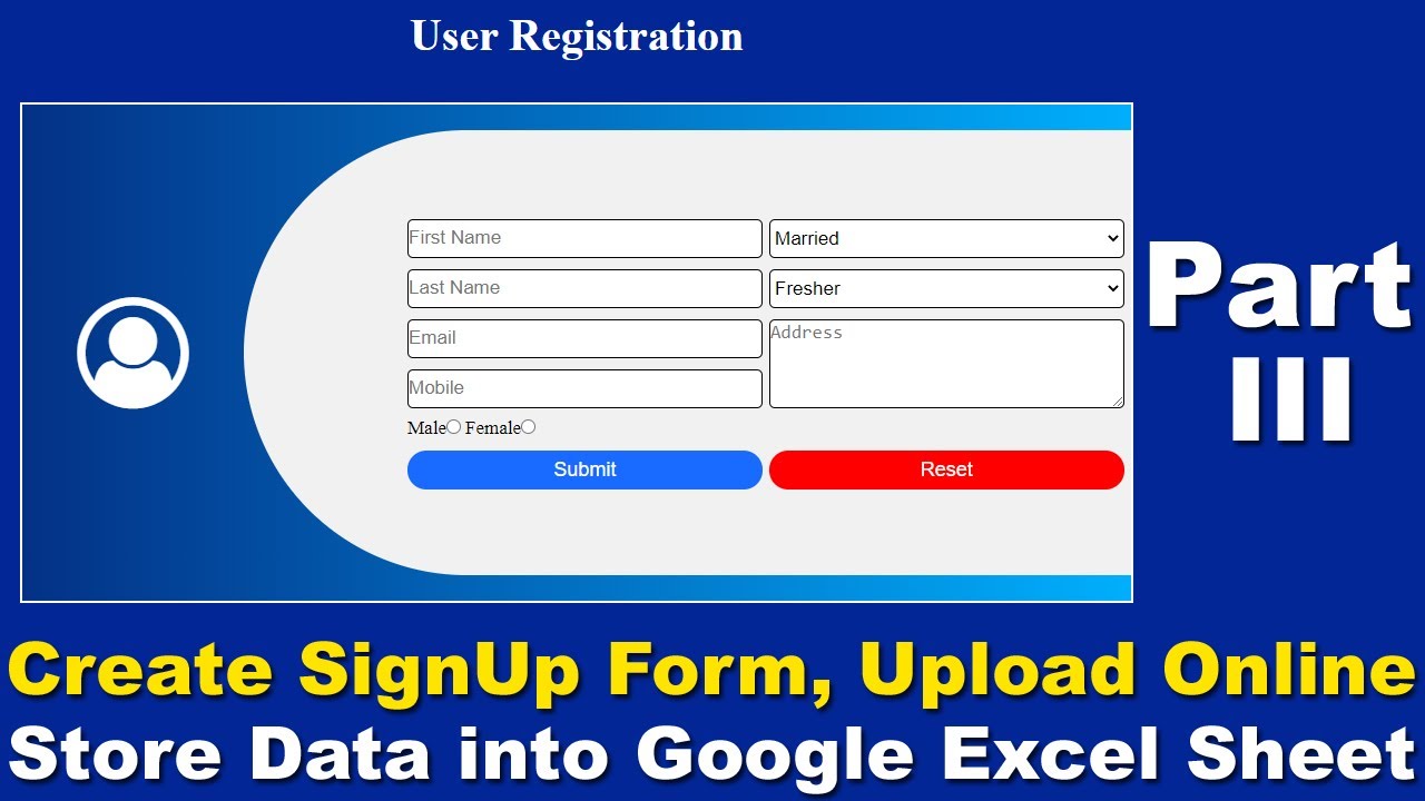 How To Create A Registration Form Using HTML And CSS How To Store HTML Form Data Into Google How To Create A Registration Form Using HTML And CSS How To Store HTML Form Data Into Google