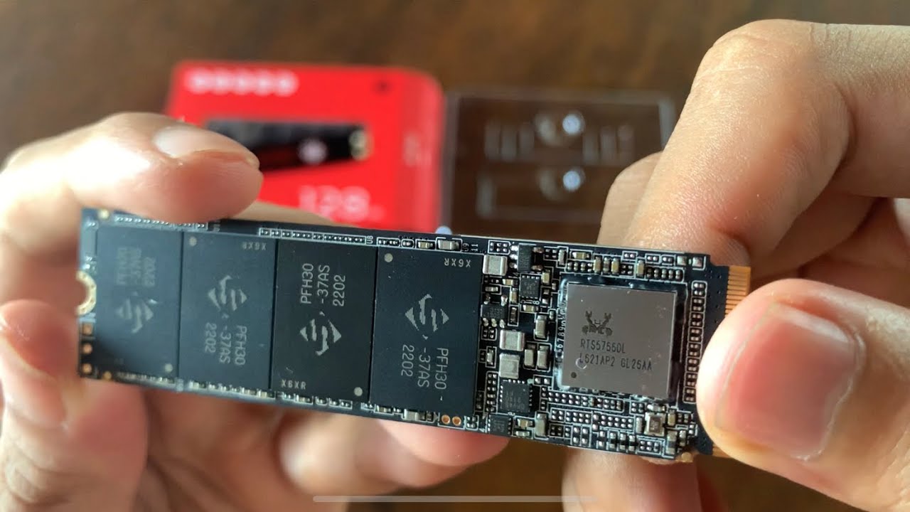 Unboxing SSD Nvme ADATA XPG SX6000 Lite 128Gb (Detail CloseUp) - YouTube