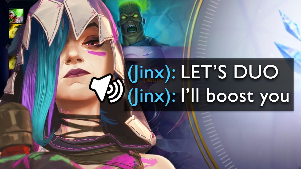League of Voice Chat | JINX'S INSANE NEW DUO... - YouTube
