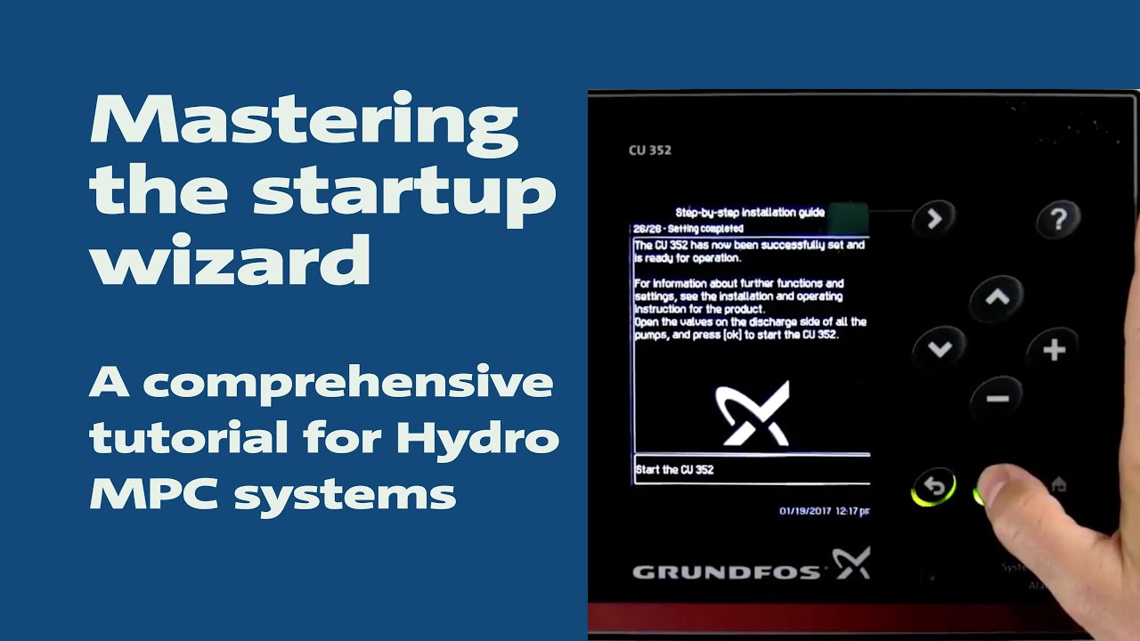 Mastering the startup wizard: A comprehensive tutorial for Hydro MPC systems - YouTube