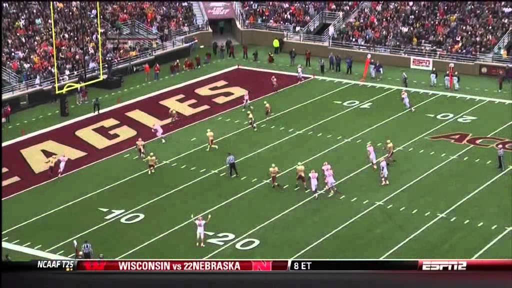 Clemson - BC - Sam Cooper right up the Seam - YouTube