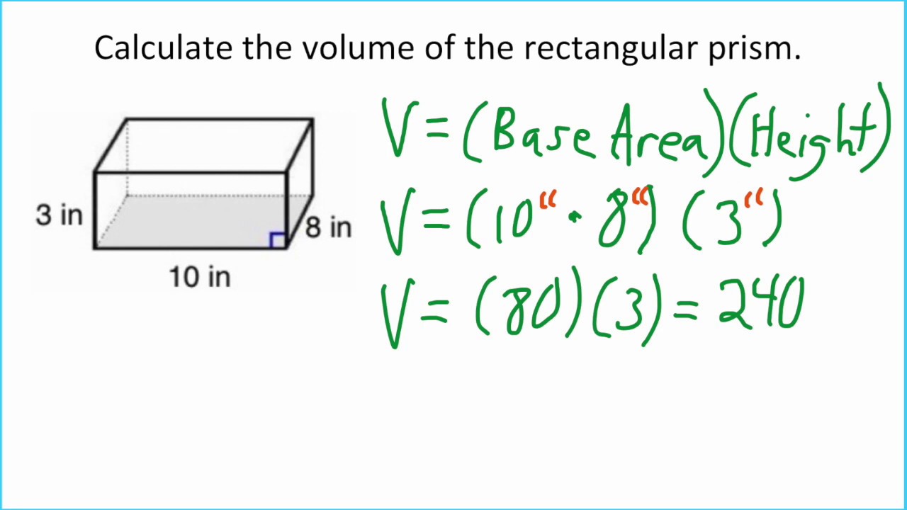 Volume of Prisms and Cylinders - YouTube