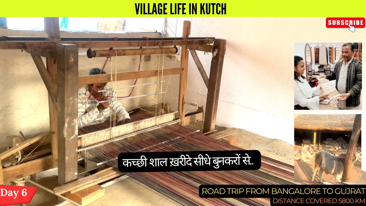 Ep. 10 | Exploring Bhuj | Bhujodi Handicrafts Village Tour | The ...