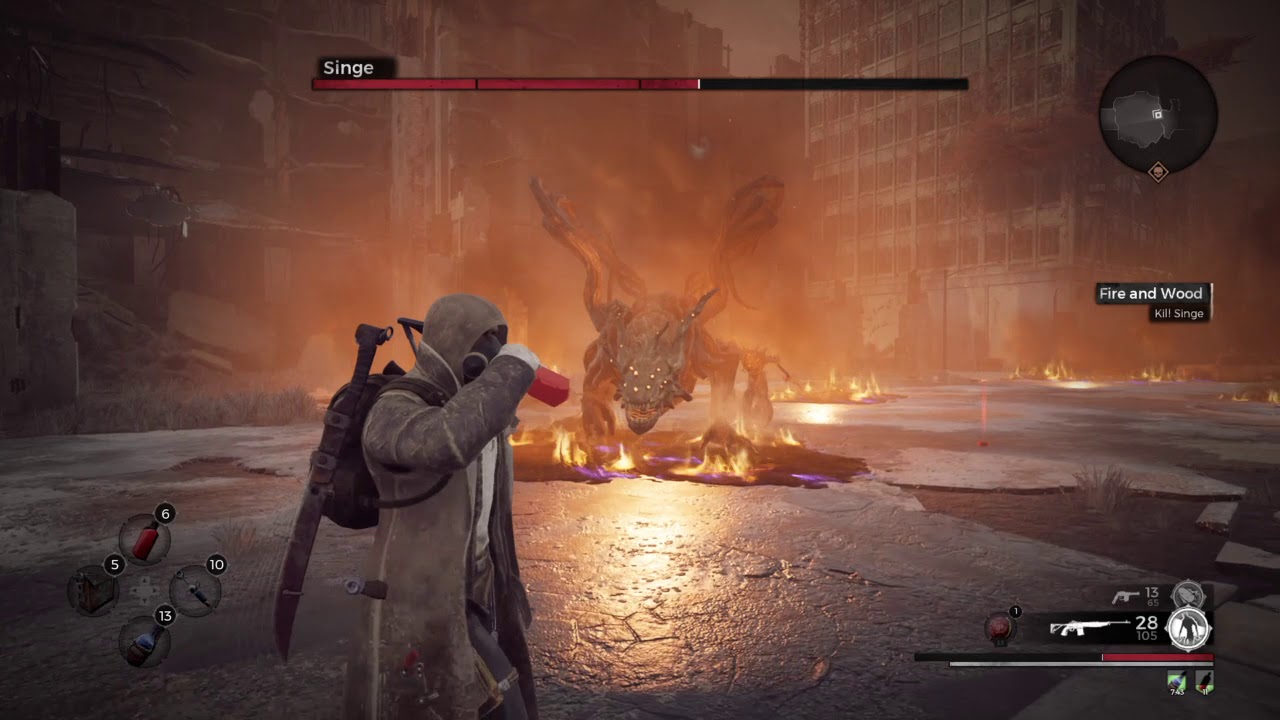 Remnant: From the Ashes - Singe tail cut solo - YouTube