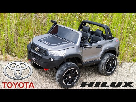 TOYOTA HILUX La voiture électrique Haut de Gamme 24V Super Heros et Compagnie