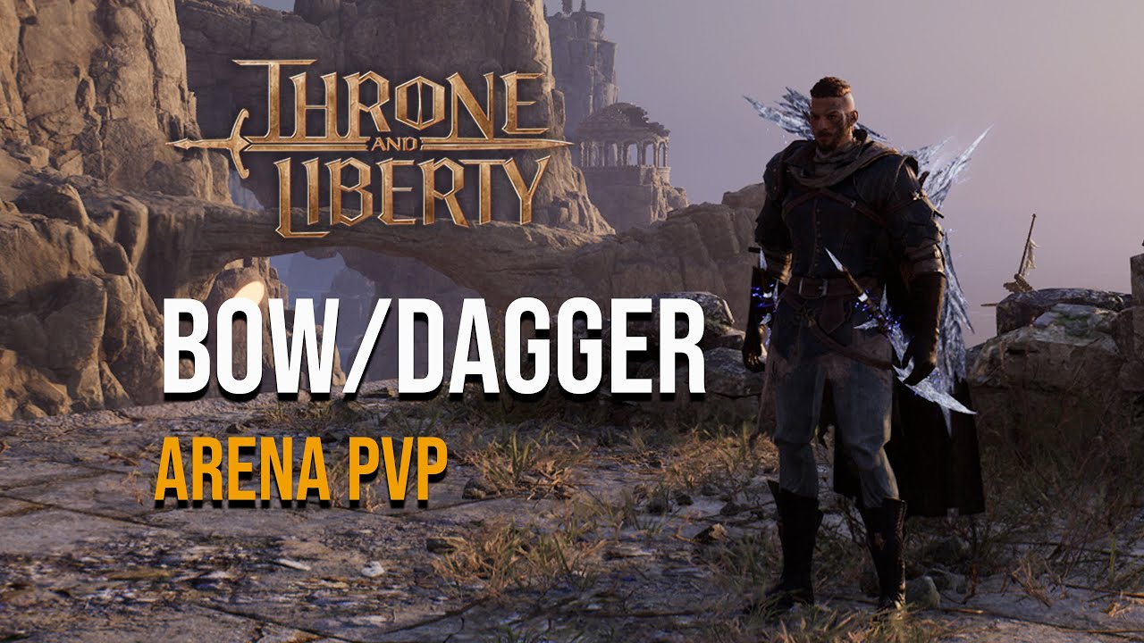 Throne And Liberty Longbow/Dagger PVP - YouTube