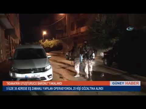 Adana'nın uyuşturucu baronu yakalandı