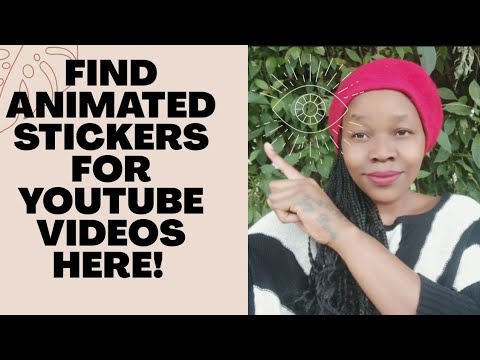 DOWNLOAD ANIMATED STICKERS FOR YOUTUBE AND SOCIAL MEDIA HANDLES - YouTube