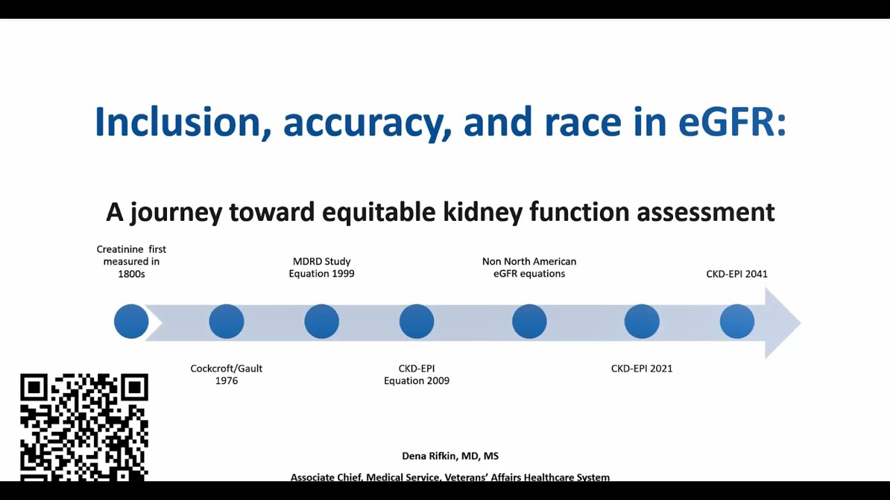 Dena Rifkin, MD - Inclusion, Accuracy, Race in Estimating GFR: A ...