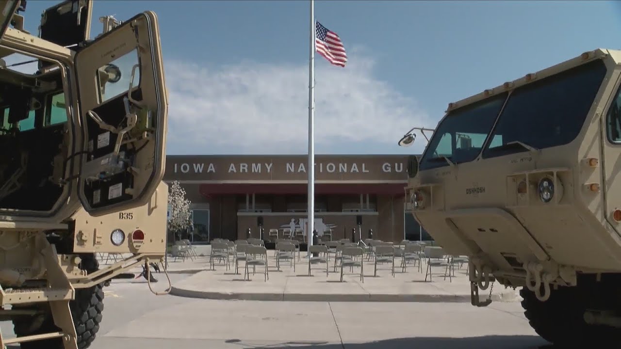 New Iowa Army National Guard readiness center - YouTube