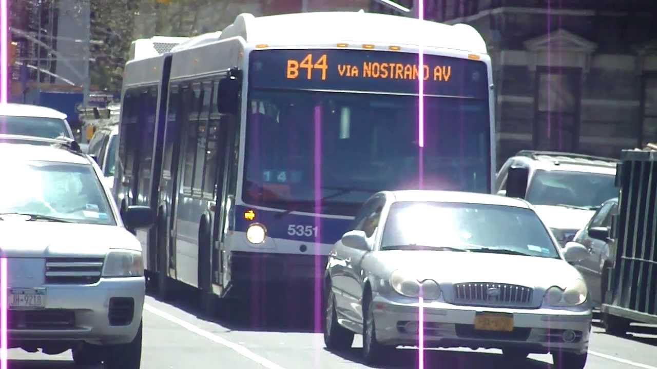 MTA NYCT Bus: 2012 Nova-LFSA Artic B44 Limited Bus #5351 at Atlantic ...
