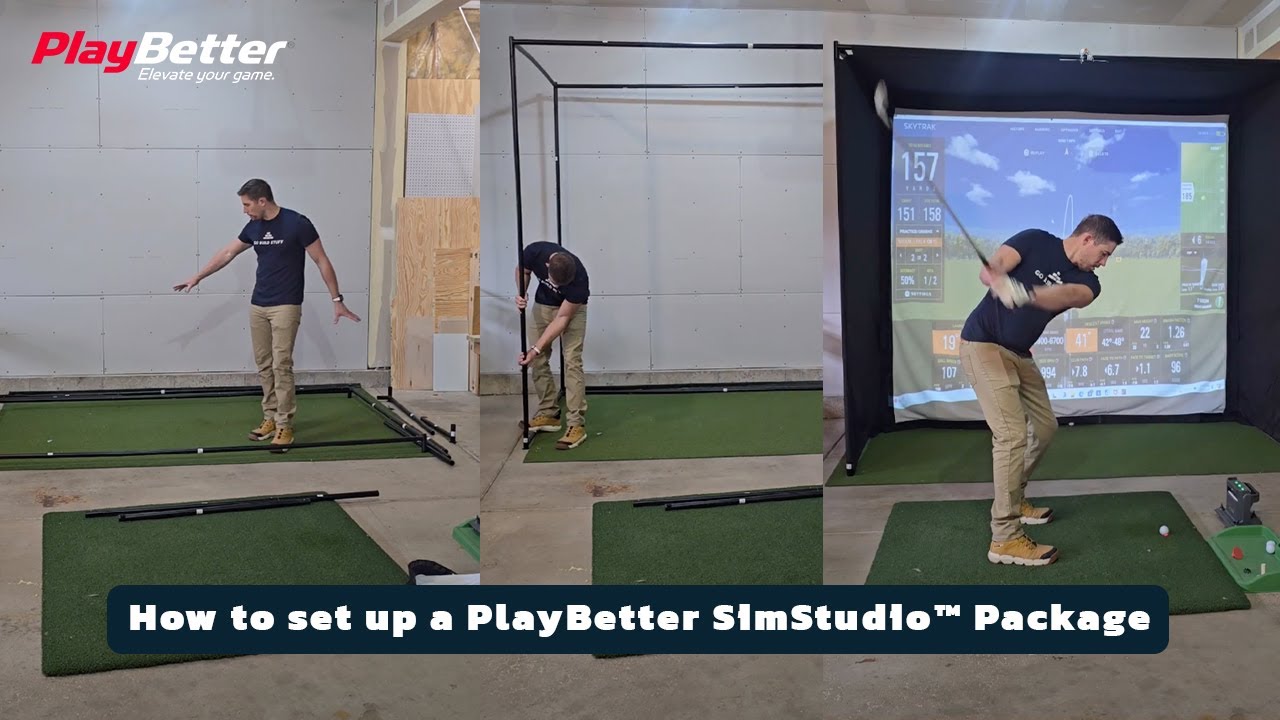 How to EASILY Set Up a PlayBetter SimStudio™ Package with 1 Person (feat Sam of Rise ...