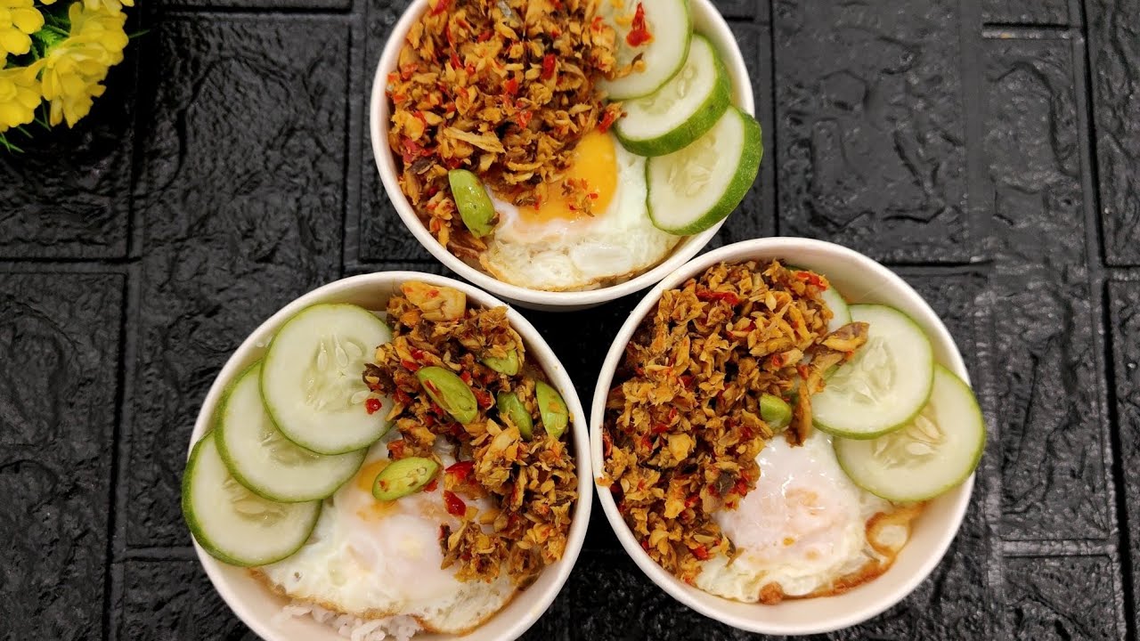 BISA JADI IDE USAHA NIH.!! RICE BOWL IKAN TONGKOL SUIR.. - YouTube