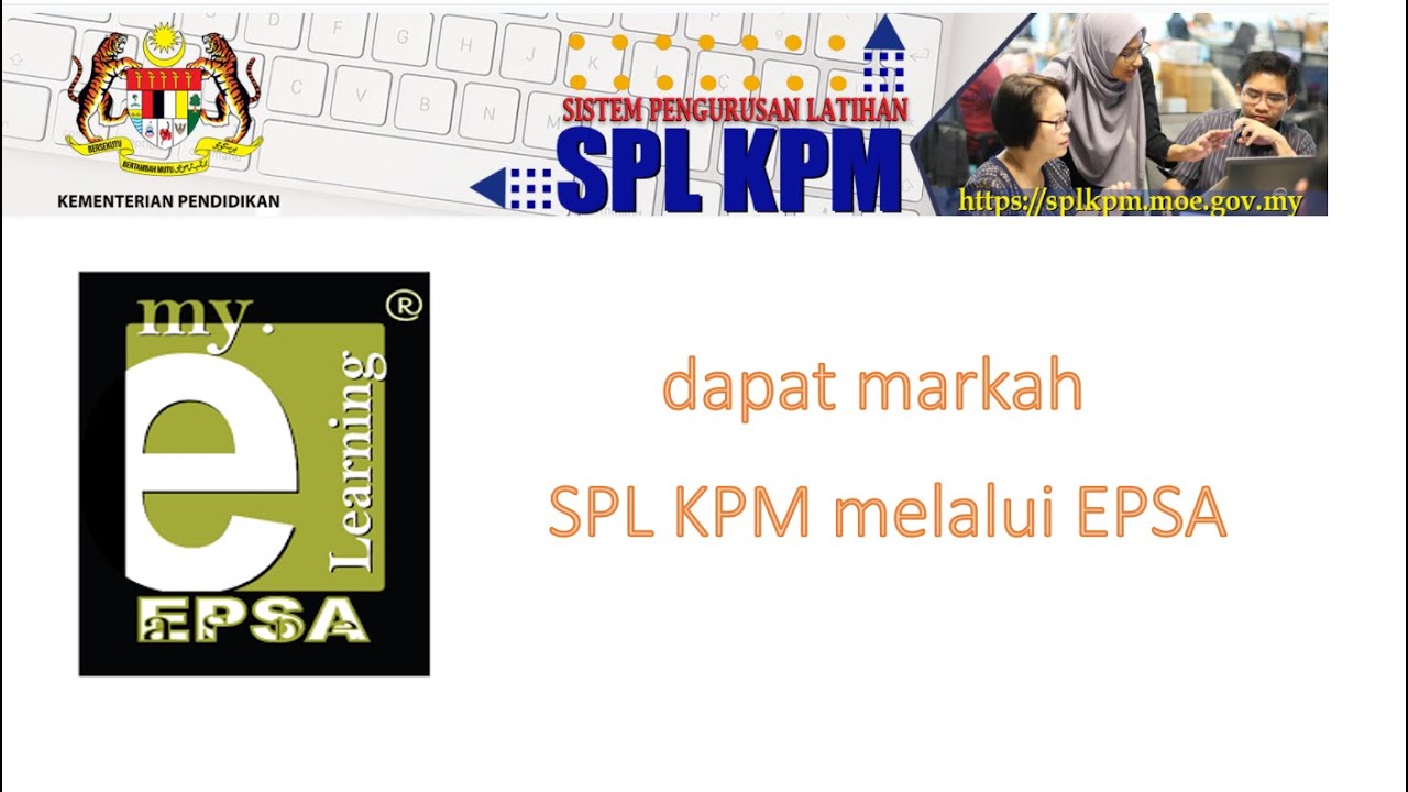 Cara Tambah Mata Kredit SPLKPM -EPSA - YouTube