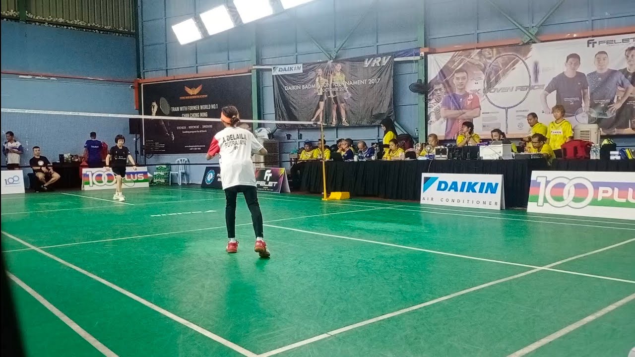 Alya Delaila vs Ng Yun Xi [3/4]. DAIKIN International Badminton ...