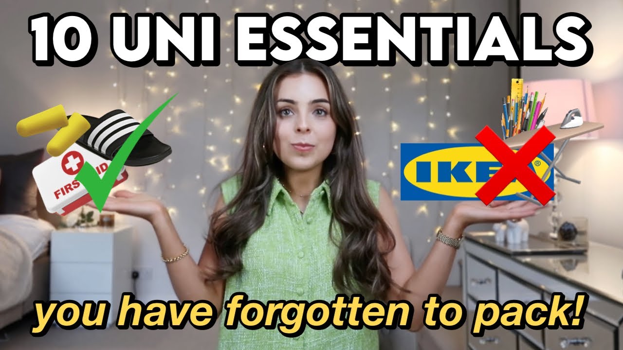 10 UNIVERSITY ESSENTIALS YOU NEED TO PACK (but most students forget ...