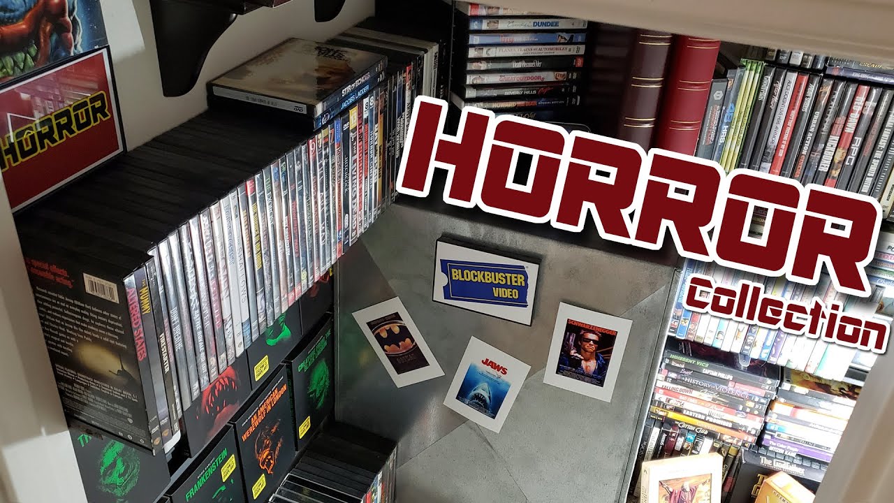 Horror Movie Collection! 4k, Blu-Ray, DVD & VHS! 2022 Update - YouTube