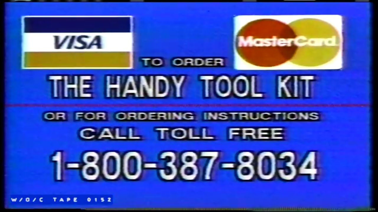 The Handy Tool Kit Infomercial - 1986 - YouTube