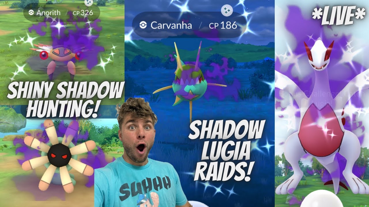 Shiny Shadow Lugia Hunt! Shiny Shadow Hunt and More in Pokemon Go ...