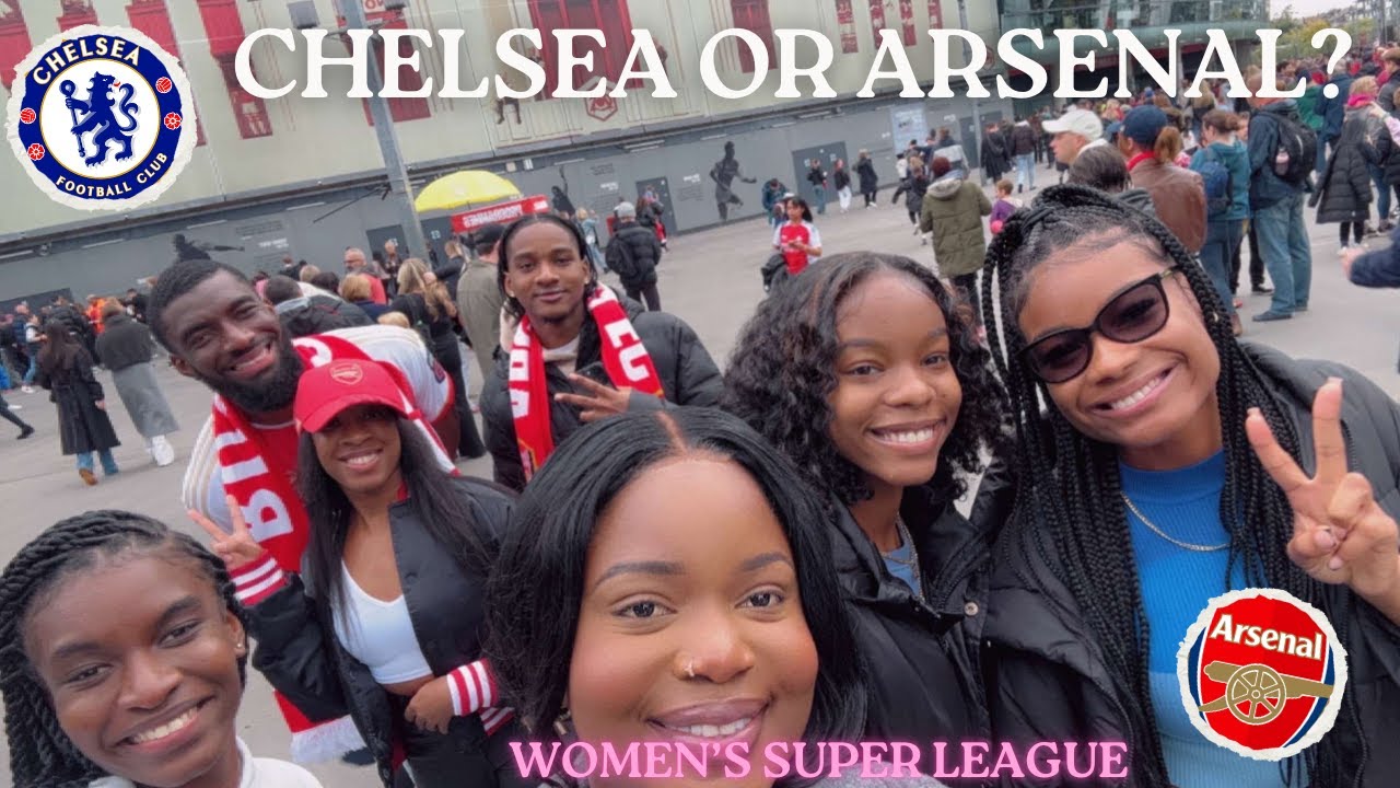 GAME DAY VLOG! | Arsenal WFC vs. Chelsea WFC || Abdur-Raheem Sisters ...
